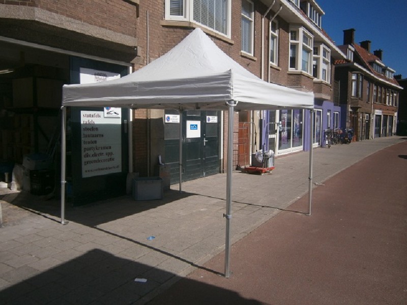 Tenten / Parasols > Overkapping prof 3 x 3 m - Joop de Korte verhuurser